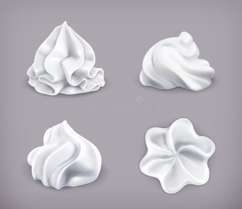 Whipped Cream Vector Icons Stock Illustrations – 1,727 Whipped Cream ...