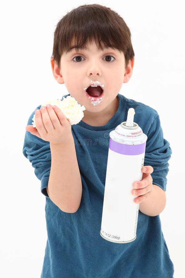 Whipped Topping stock photo. Image of handsome, tasting - 7947666