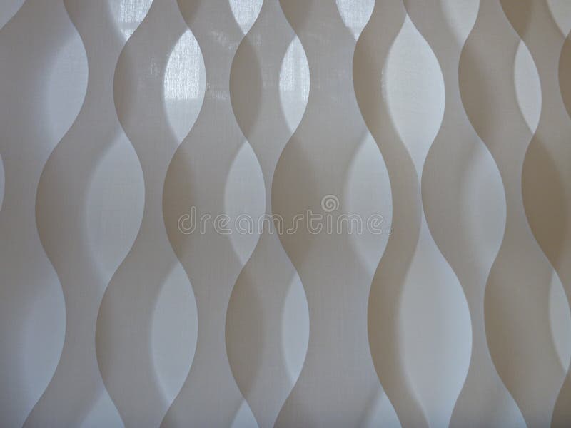 Whire Curved Curtain Texture with Light Stock Photo - Image of curve ...