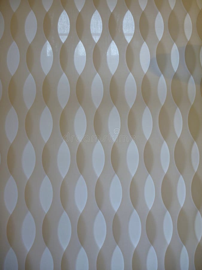 Whire Curved Curtain Texture with Light Stock Image - Image of curved ...
