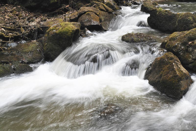 Whirling River in Wildness Nature Stock Image - Image of whirling ...