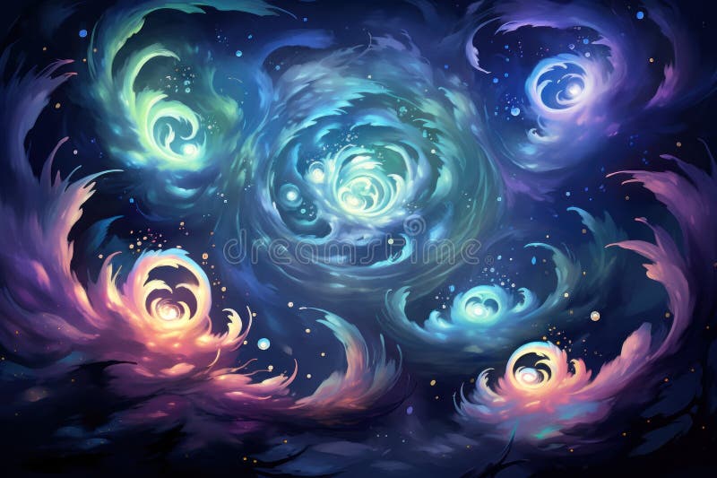 Whirling Vortex Elementals, Conjuring Powerful Storms with Their ...