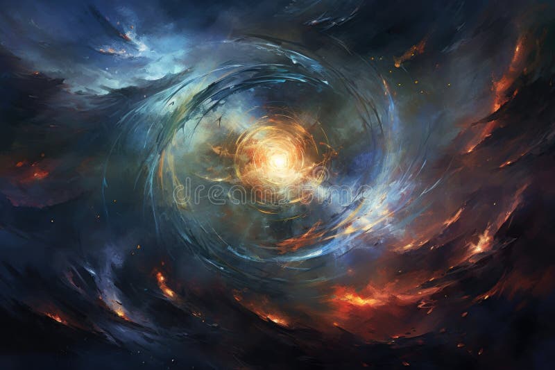 Whirling Vortex Elementals, Conjuring Powerful Storms with Their ...