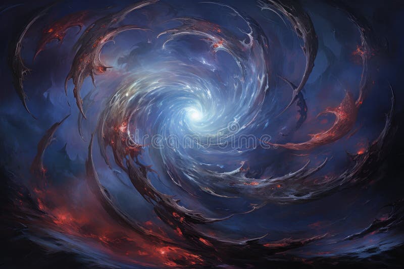 Whirling Vortex Elementals, Conjuring Powerful Storms with Their ...