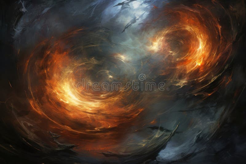 Whirling Vortex Elementals, Conjuring Powerful Storms with Their ...