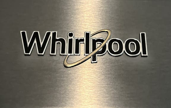 Whirlpool logo editorial photo. Image of whirlpool, company - 254426091