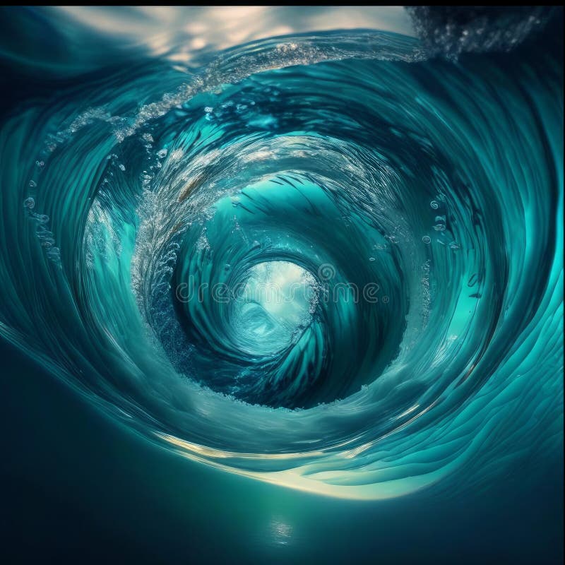 Whirlpool from water. stock illustration. Illustration of twist - 277180481