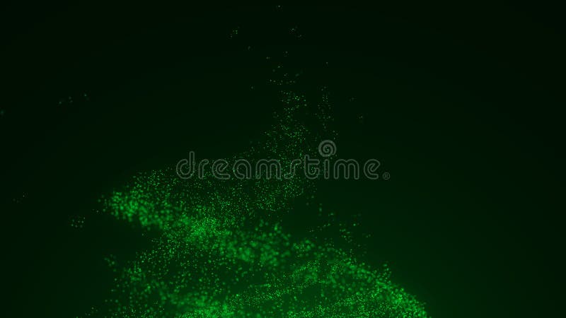 Whirlwind with Chaos Particles. Abstract Water Vortex. Explosion ...