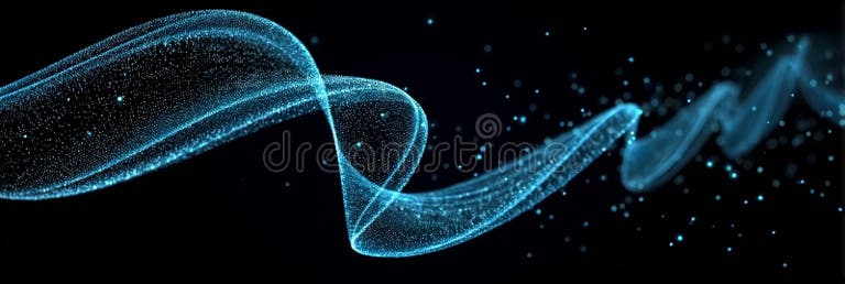 Whirlwind Effect Magical Movement with Sparkling Elements and Festive ...