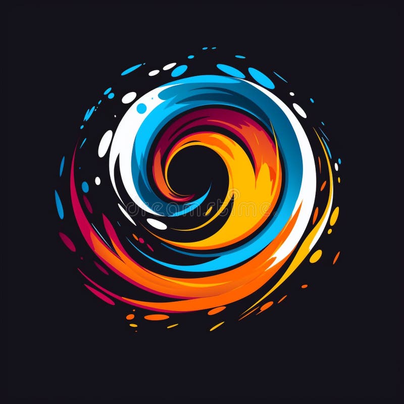 Whirlwind Power - Dynamic Logo Stock Photo - Image of showcases, energy ...