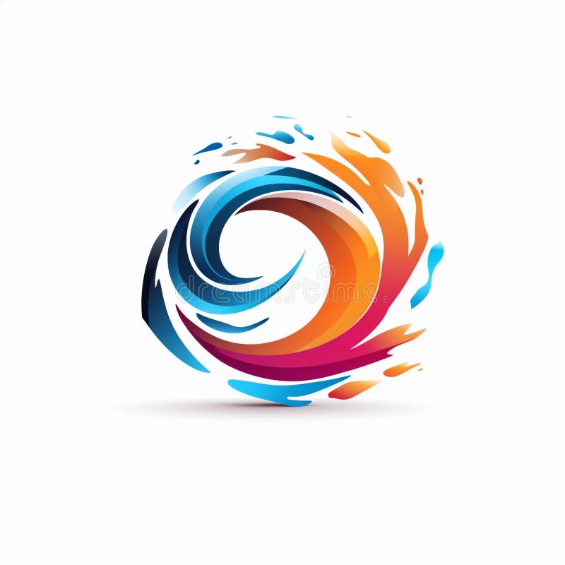 Whirlwind Power - Dynamic Logo Stock Image - Image of marketable ...