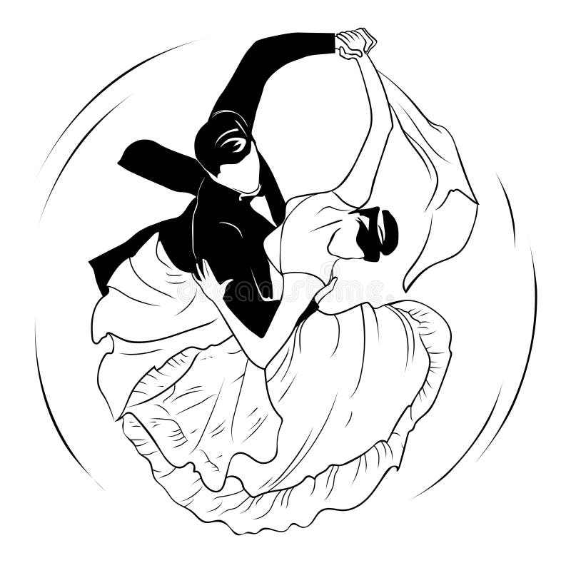 Waltz Stock Illustrations – 2,728 Waltz Stock Illustrations, Vectors ...