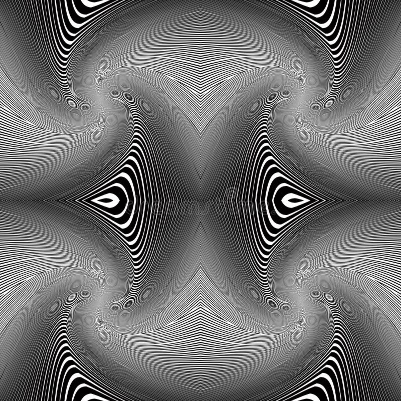 Whirly Lines Vector Background. Stock Vector - Illustration of decor ...