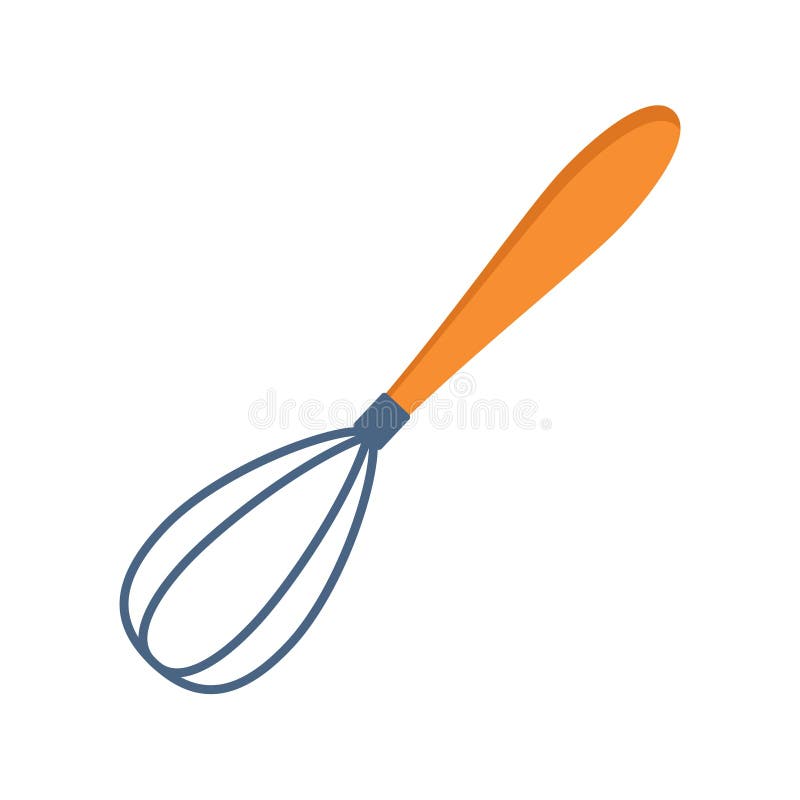 Whisk. Mixing and Whisking Cooking Equipment. Vector Illustration Stock ...