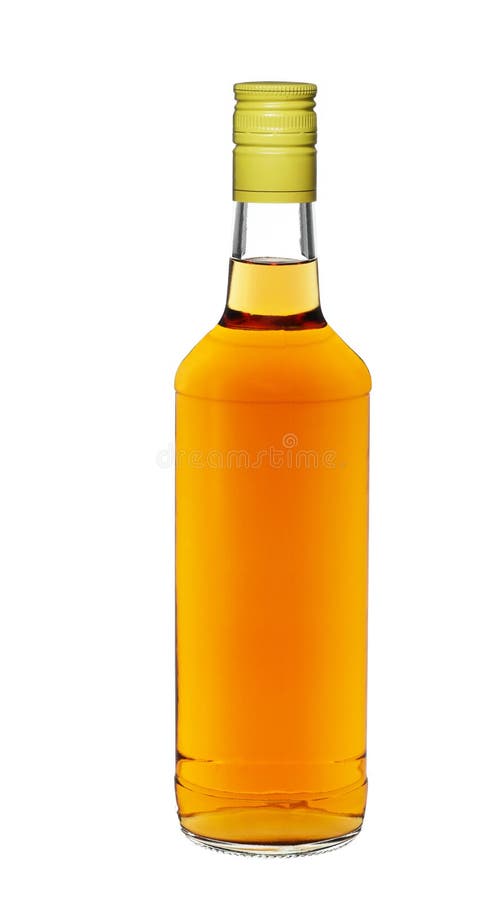 Whiskey bottle stock photo. Image of drink, gold, liquor - 18463068
