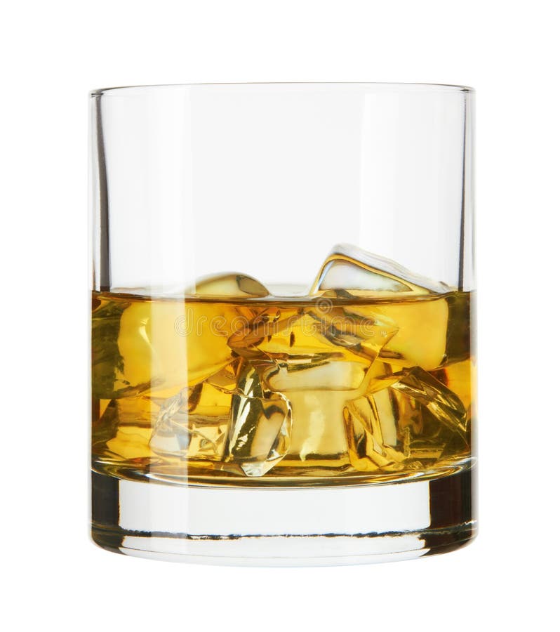 Glass of scotch isolated stock photo. Image of life, celebrate - 2713322
