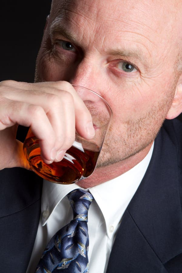 Whiskey Man stock image. Image of glass, facial, drink - 14173499
