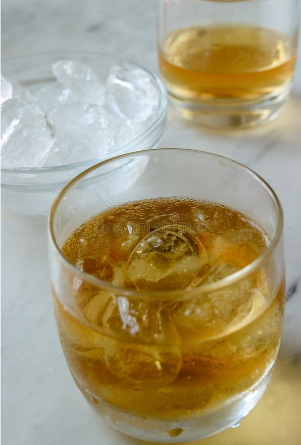 Whiskey on the rock stock image. Image of schotish, dining - 143169