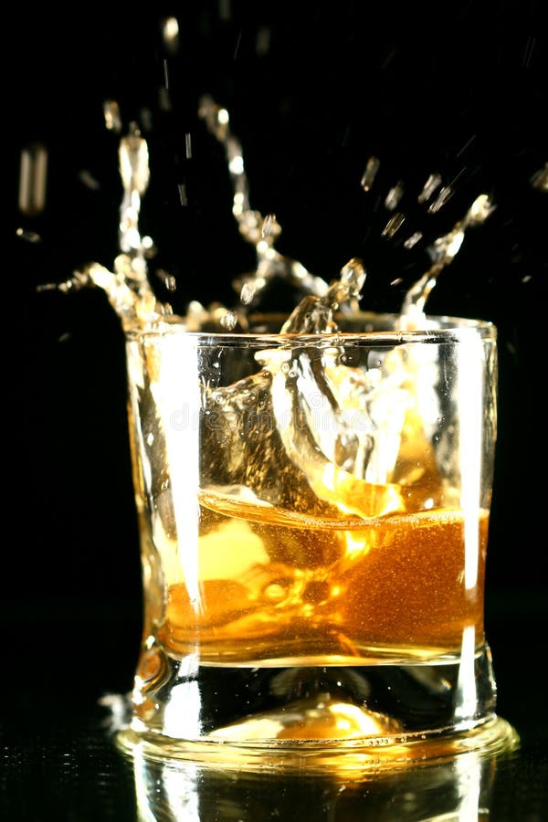 Whisky splash stock image. Image of quality, alcohol, cocktail - 5709757