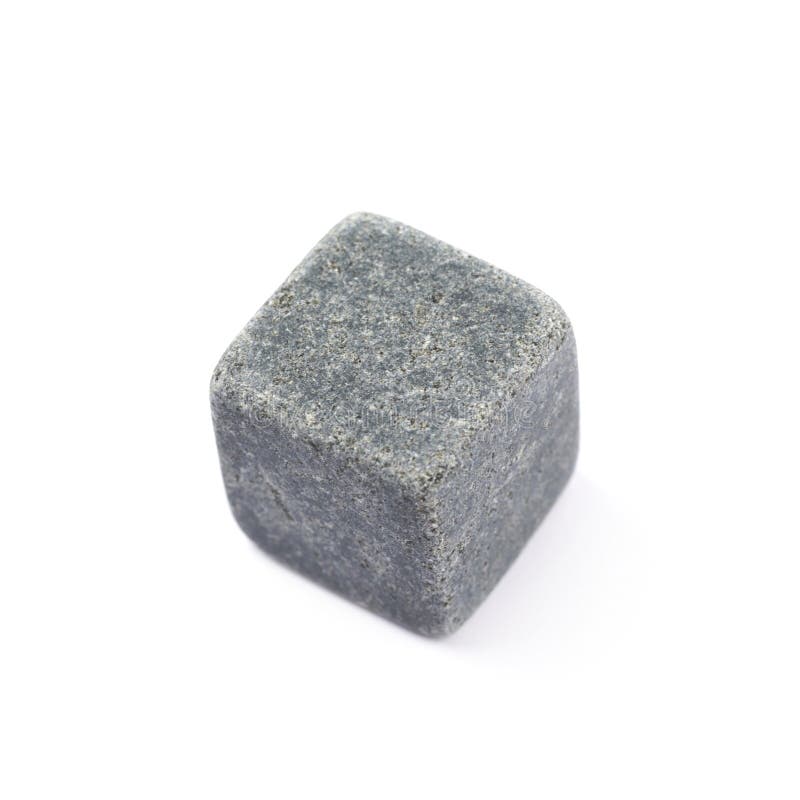 Whiskey Stone Cube Composition Isolated Stock Image - Image of cold ...