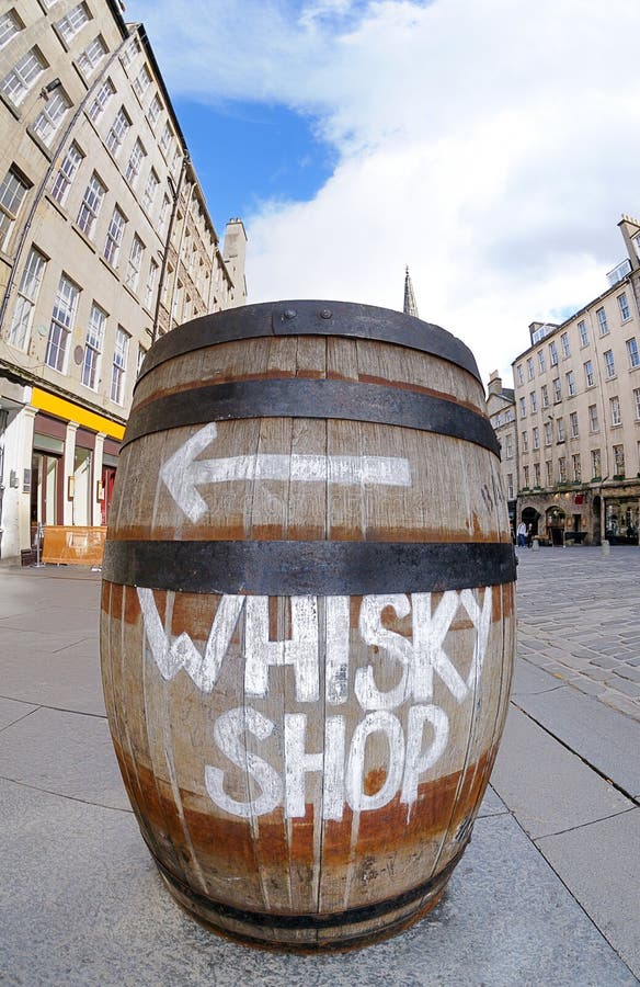 Whisky barrel sign stock image. Image of pointing, landmark - 16842839