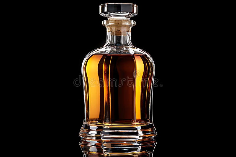 Whisky Bottle, AI Generated Stock Illustration - Illustration of ...