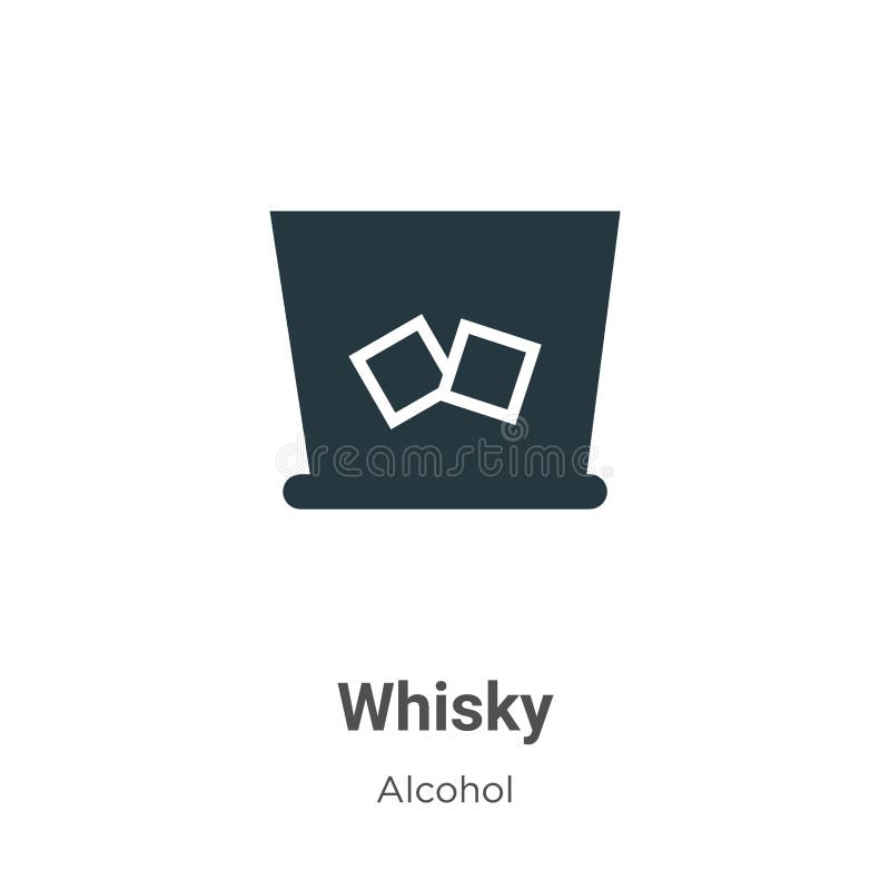 Whisky Icon in Filled, Thin Line, Outline and Stroke Style. Vector ...