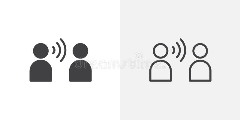 Whisper Icon Stock Illustrations – 1,588 Whisper Icon Stock ...