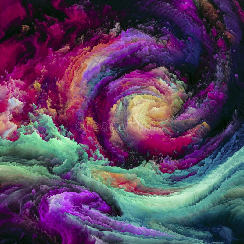 The Whisper of Vibrant Colors Stock Photo - Image of radiant, anomaly ...