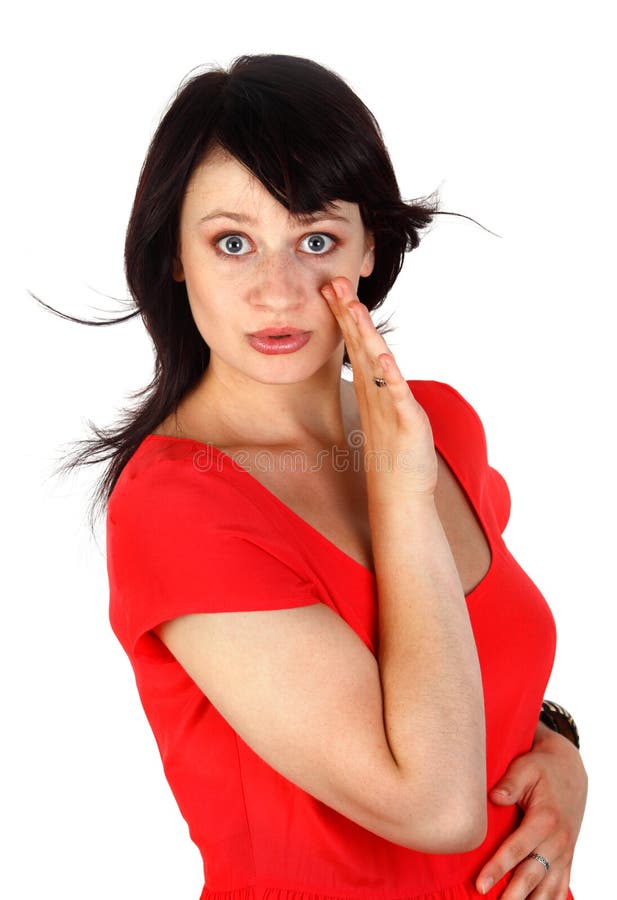 Whispering stock photo. Image of expressions, surprise - 11633376