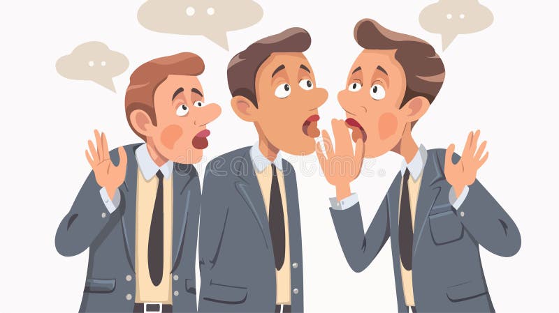 Whispering Bush Telegraph Communication - Abstract Conceptual Image ...