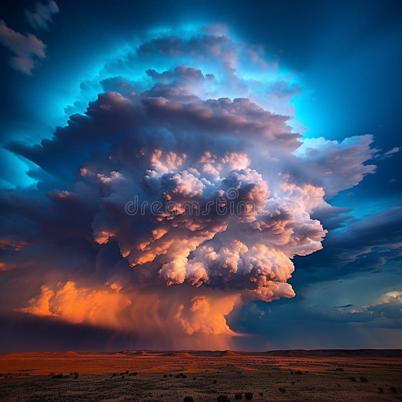 Whispering Clouds: Secrets Unveiled in the Storms Stock Image - Image ...