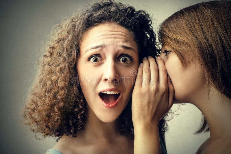 Whispering a secret stock image. Image of happiness, stupor - 63570021