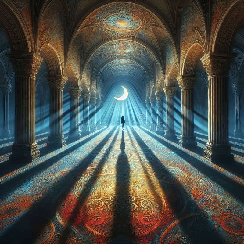 Whispering Shadows a World Where Shadows Hold Secrets Stock ...