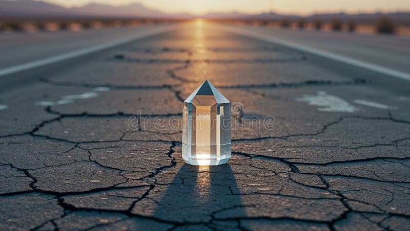 Whispering Sounds Echo through a Crystal on an Endless Desert Highway ...