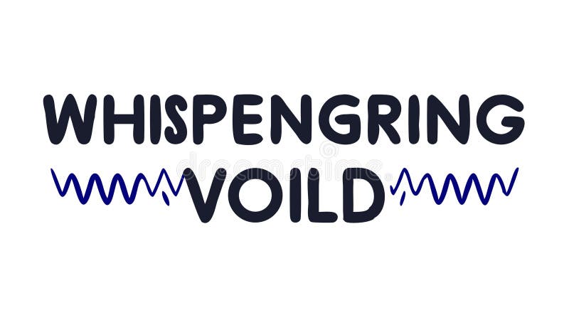 Whispering Void, Mysterious Silence and Abstract Conceptual Design, Vector Design Generative AI ...