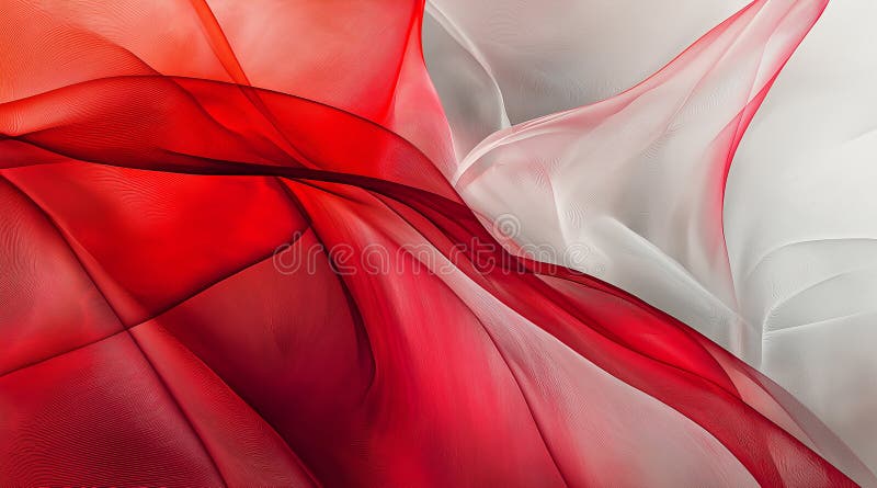Whispers of Red and Black stock illustration. Illustration of wave ...