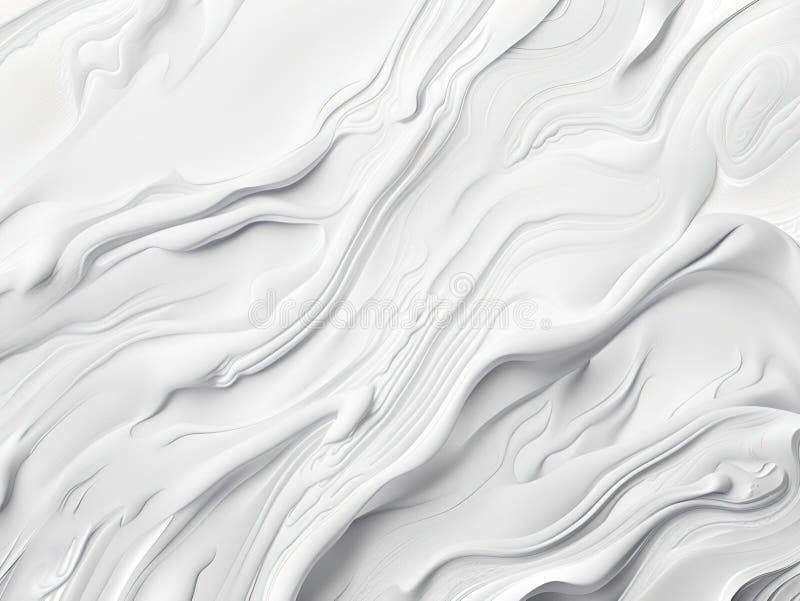 A Captivating White Wavy Pattern in Design.Computer Digital Drawing ...