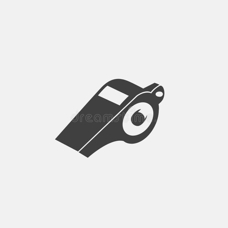 Whistle icon stock illustration. Illustration of competition - 110412447