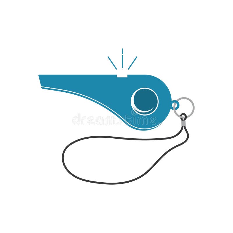 Whistle Logo Illustration Template Vector Stock Illustration ...