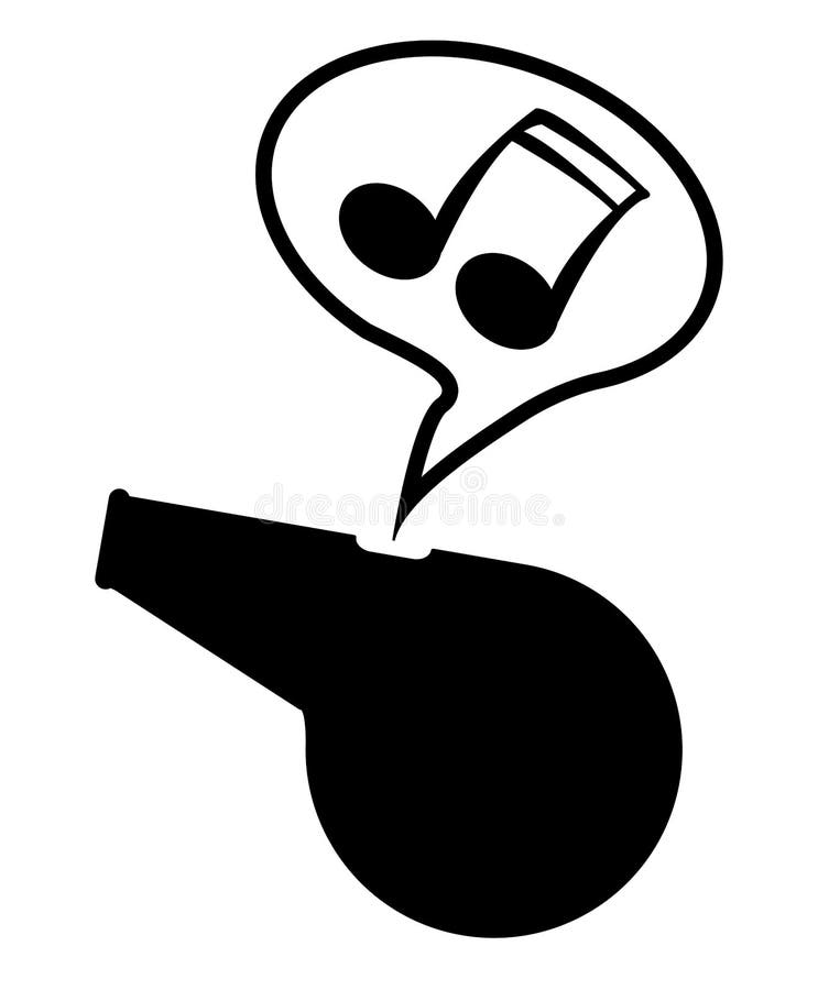 Whistle Note stock vector. Illustration of music, abstract - 238917654