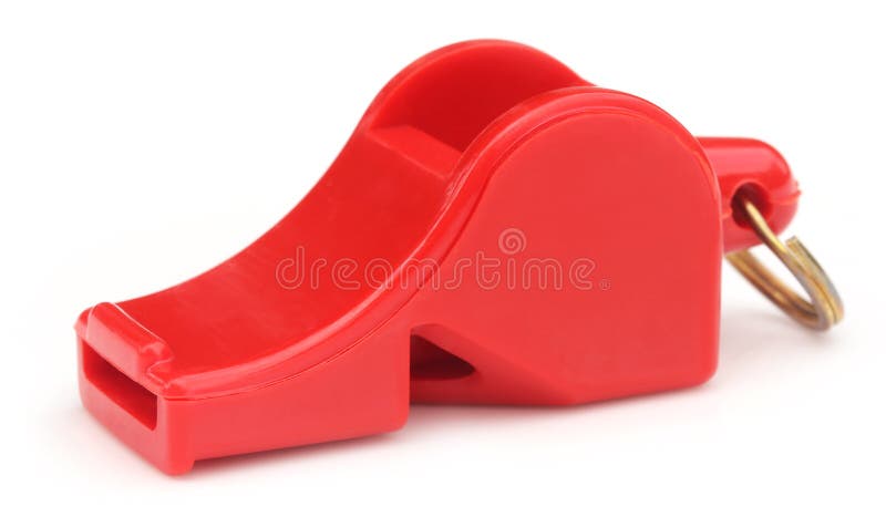 Red whistle stock image. Image of competition, match, sports - 1423729