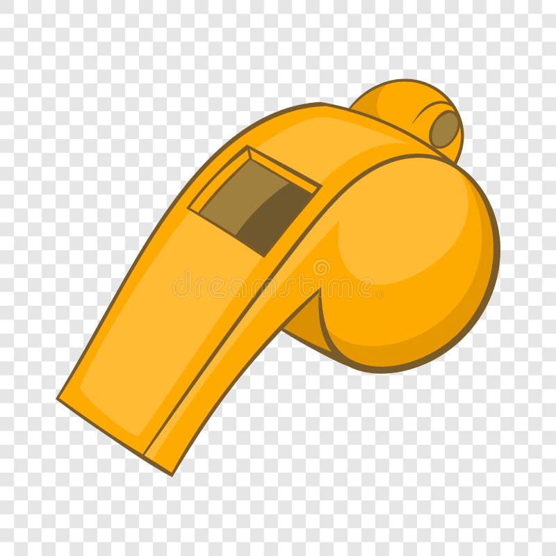 Whistle of Referee Icon, Cartoon Style Stock Vector - Illustration of ...