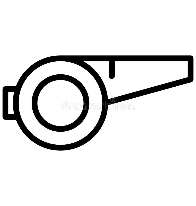 Whistle Vector That Can Be Easily Modified Or Edit Stock Vector ...
