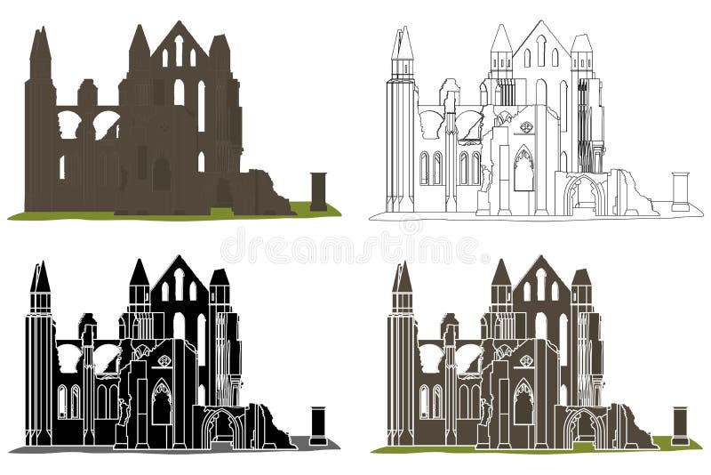 Abbey Whitby Stock Illustrations – 6 Abbey Whitby Stock Illustrations ...
