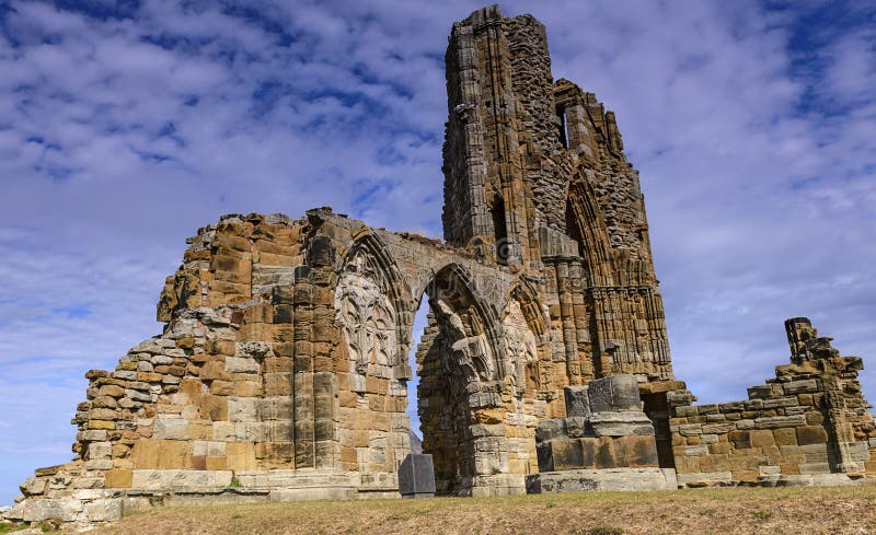 Whitby, Beautiful Old Ruins Stock Photo - Image of estate, whitby ...