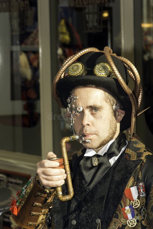 Whitby Goth Weekend Techno-Punk Redaktionelles Stockfotografie - Bild ...