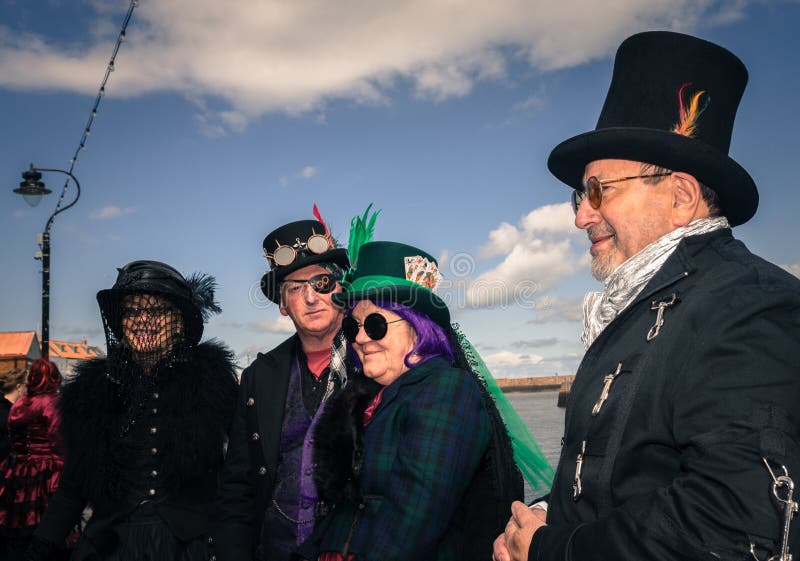 Whitby Goth Weekend editorial image. Image of weekend - 84063510