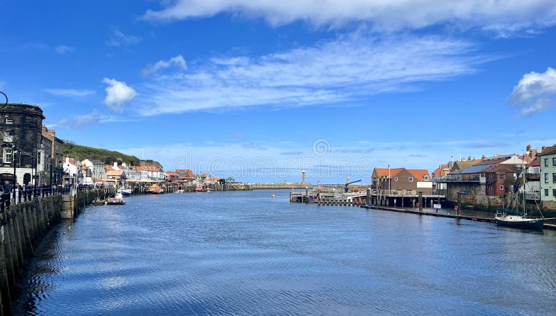 Whitby Harbour editorial photo. Image of tourism, famous - 273575111