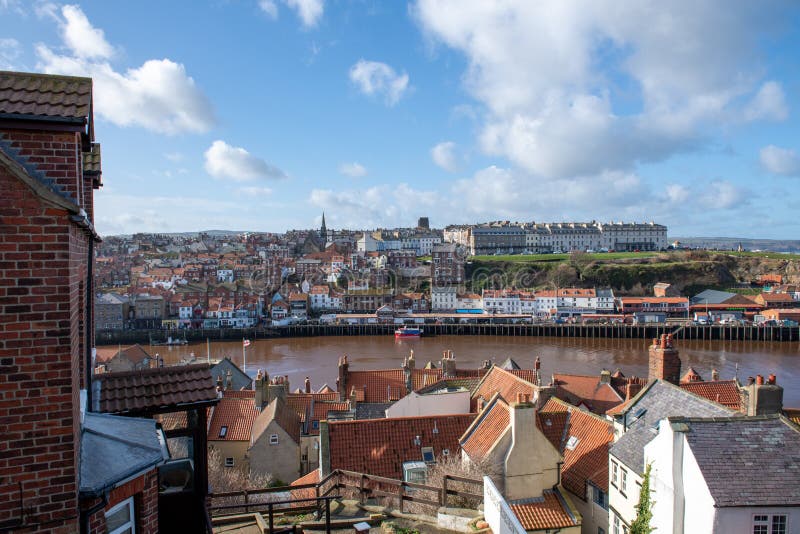 Whitby stock photo. Image of north, idyllic, historic - 243618578